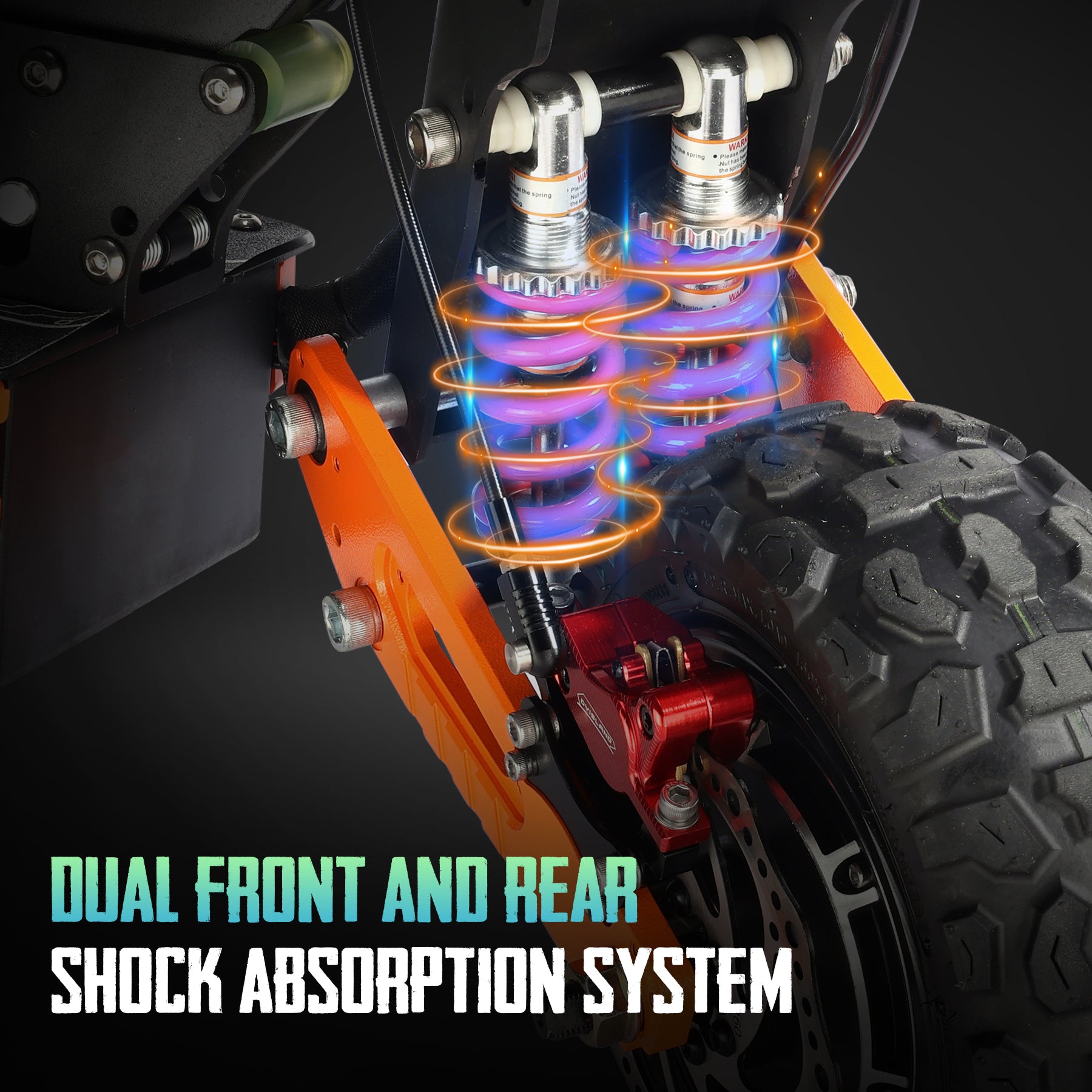 ZSNAKE Electric Scooter Dual Motors 5600W Up to 52 MPH 60V 28Ah Batter