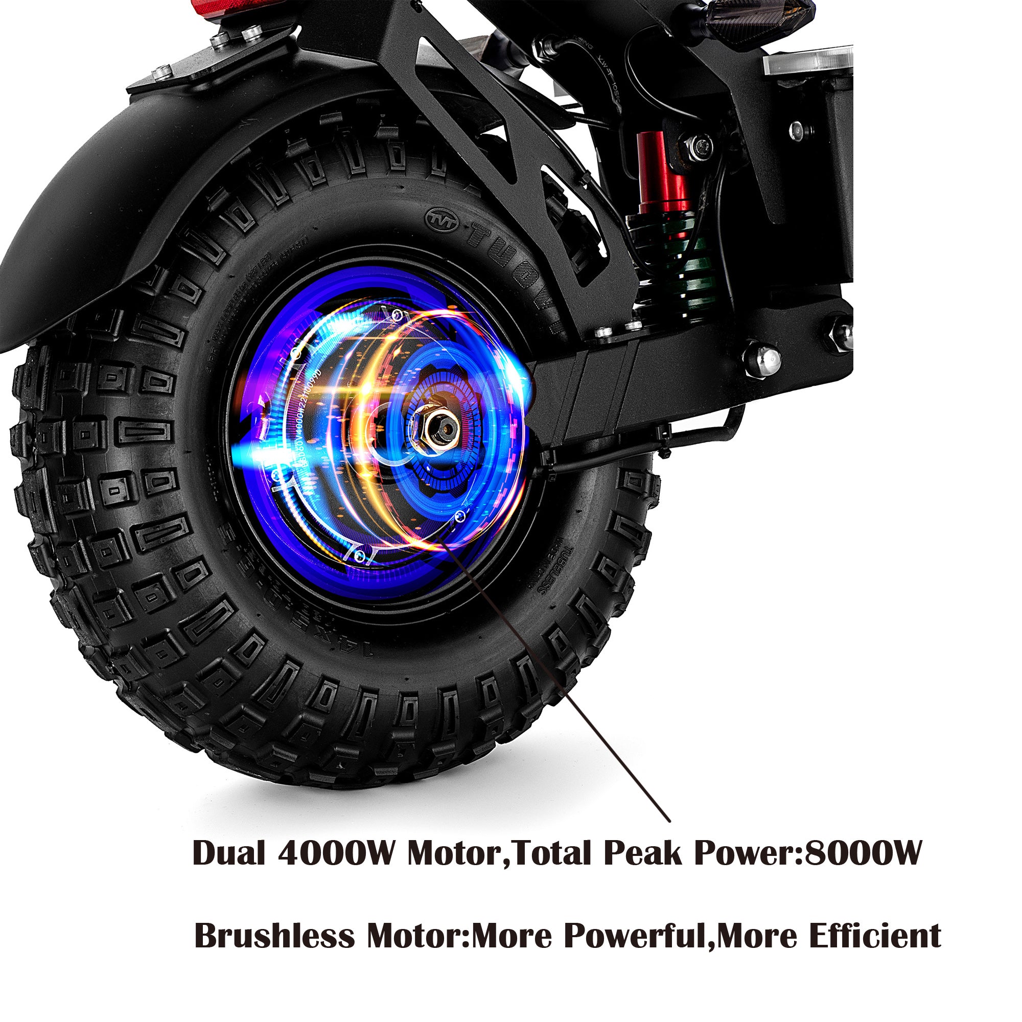 VREOM 116 Plus Electric Scooter for Adults 50 MPH 8000W Dual Motor 60V ...