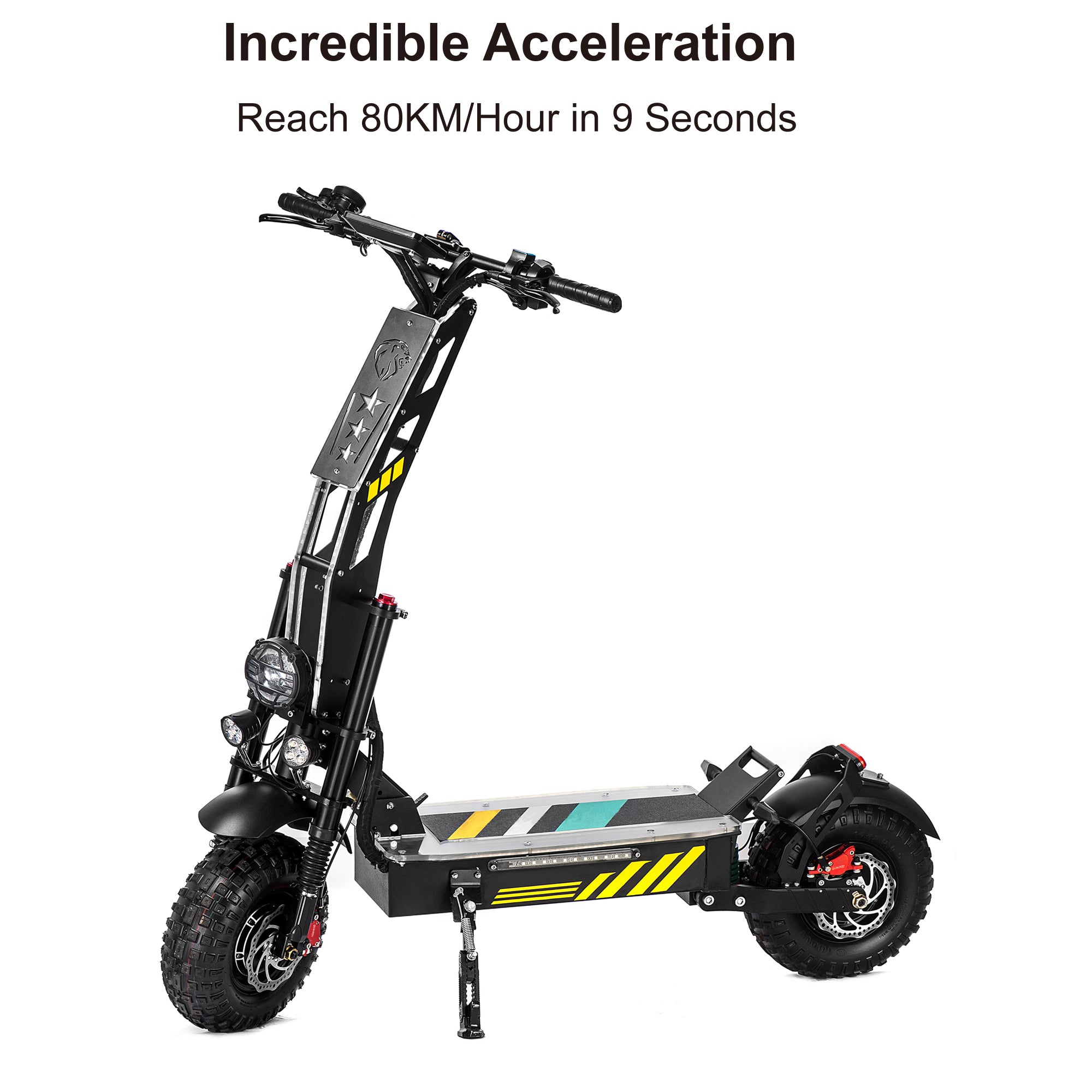 VREOM 116 Plus Electric Scooter for Adults 50 MPH 8000W Dual Motor 60V ...