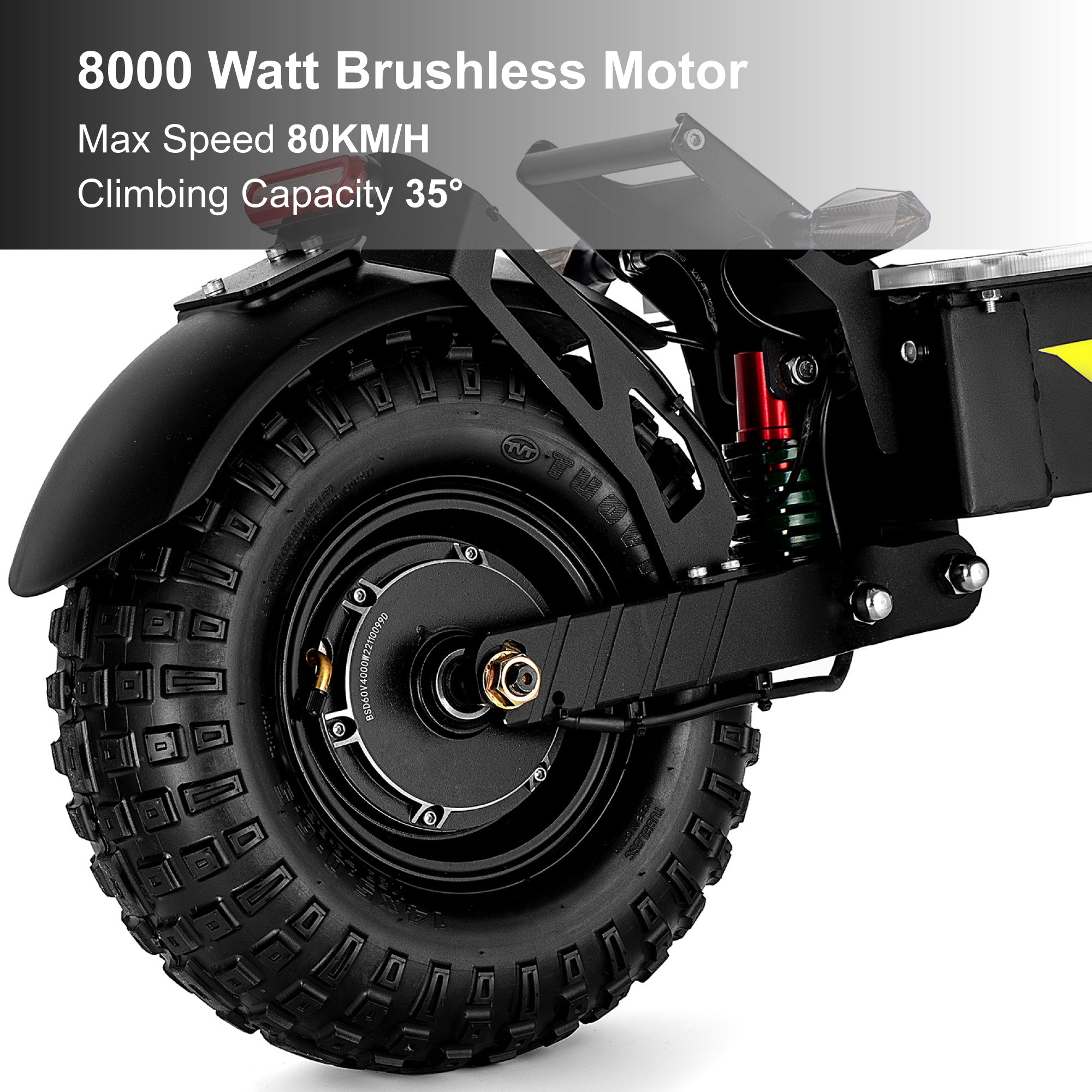 VREOM 116 Plus Electric Scooter for Adults 50 MPH 8000W Dual Motor 60V ...
